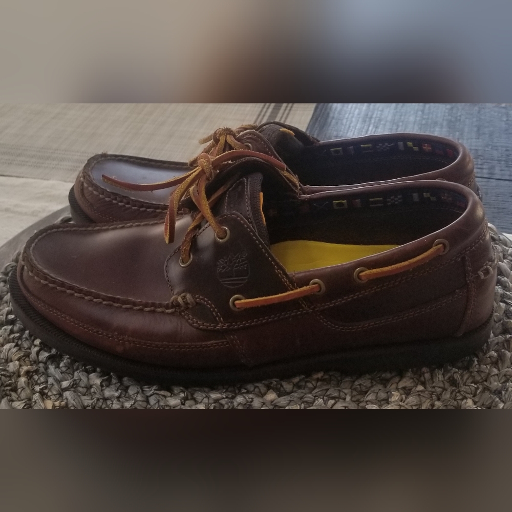 Timberland Mens Leather Loafers - Gem